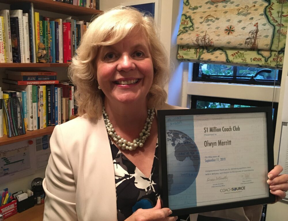 Olwyn Merritt wins prestigious $Million Coach Award - Pure Potential